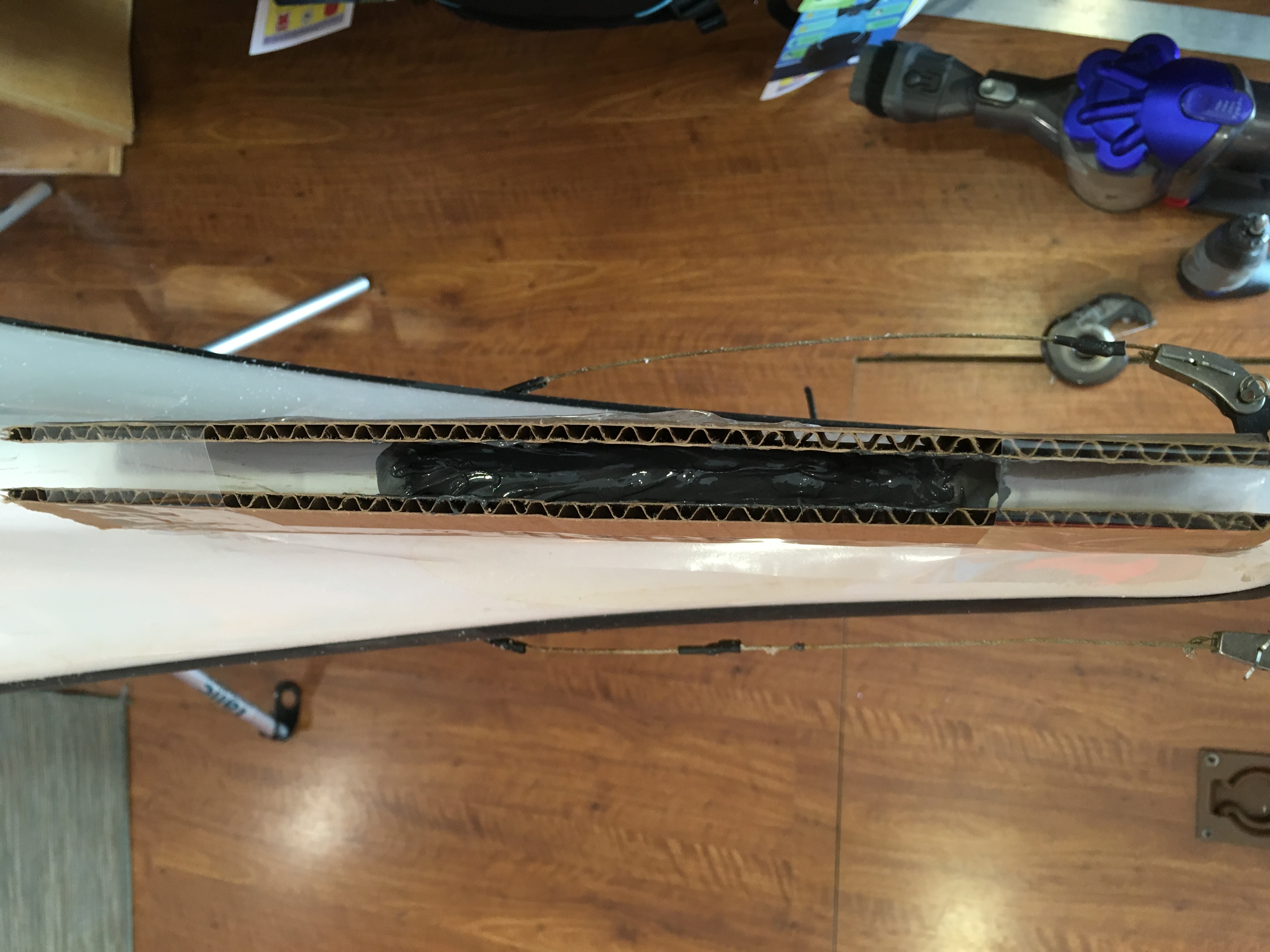 A fix for thermoformed kayak hull that’s holed. | Hudson River Paddler